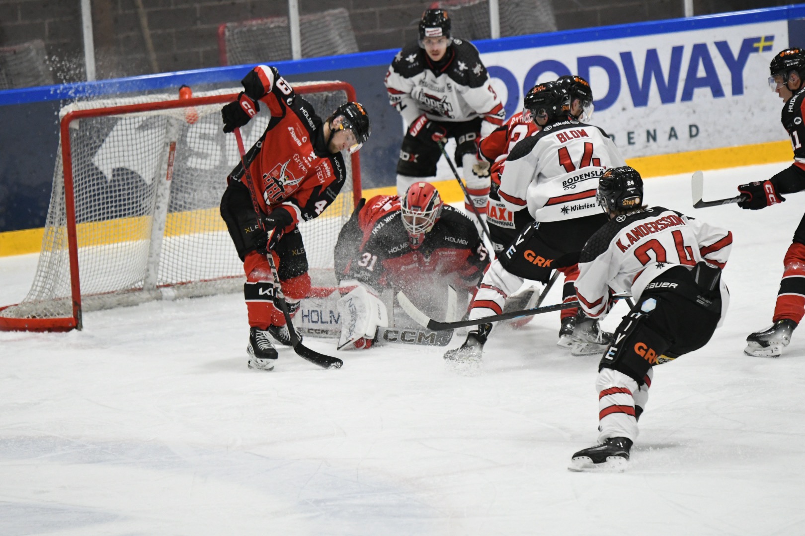 En poäng för Hudik hemma mot Boden - Hockeyettan.se