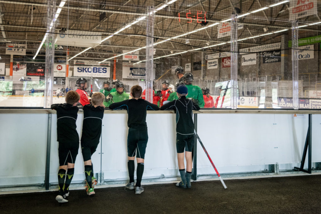 Full aktivitet i Stiga Arena under årets hockeyläger - Hockeyettan.se