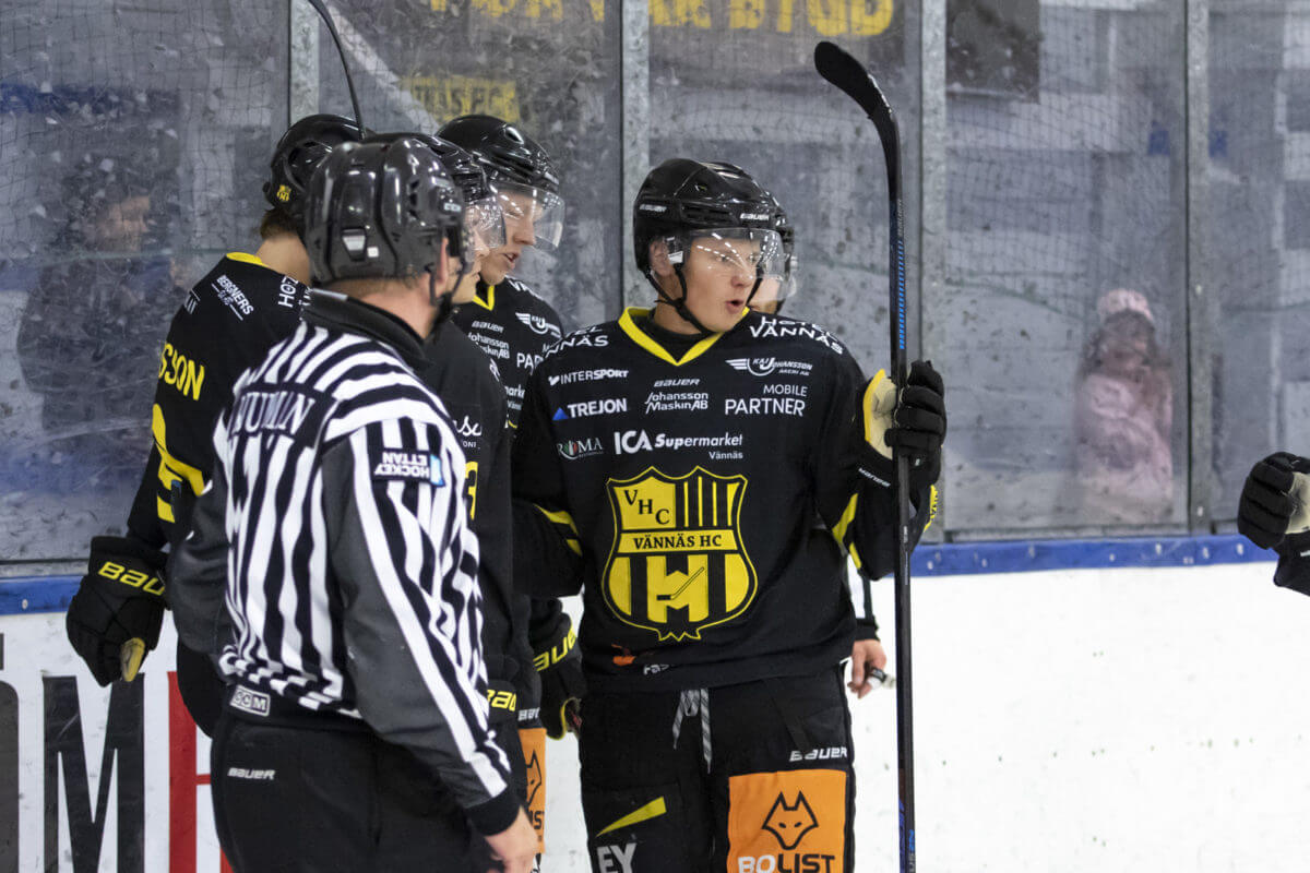 Säker seger efter fyra mål av Warg - Hockeyettan.se