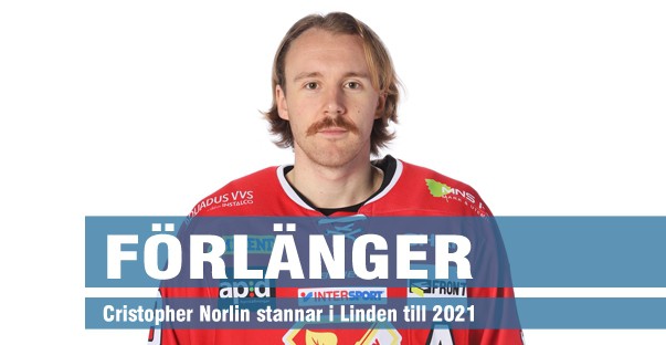 Cristopher Norlin stannar i Linden - Hockeyettan.se