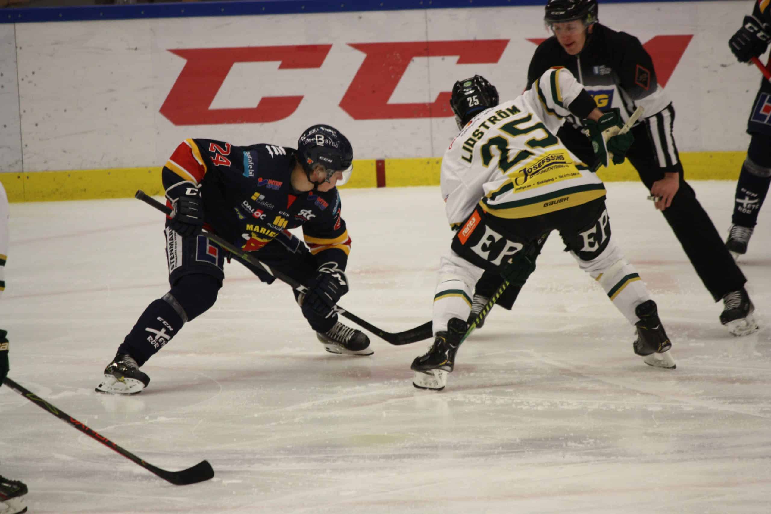 Matchfoton och intervju med Anton Pettersson - Hockeyettan.se