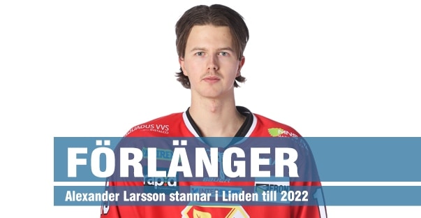 Alexander Larsson stannar i Linden - Hockeyettan.se