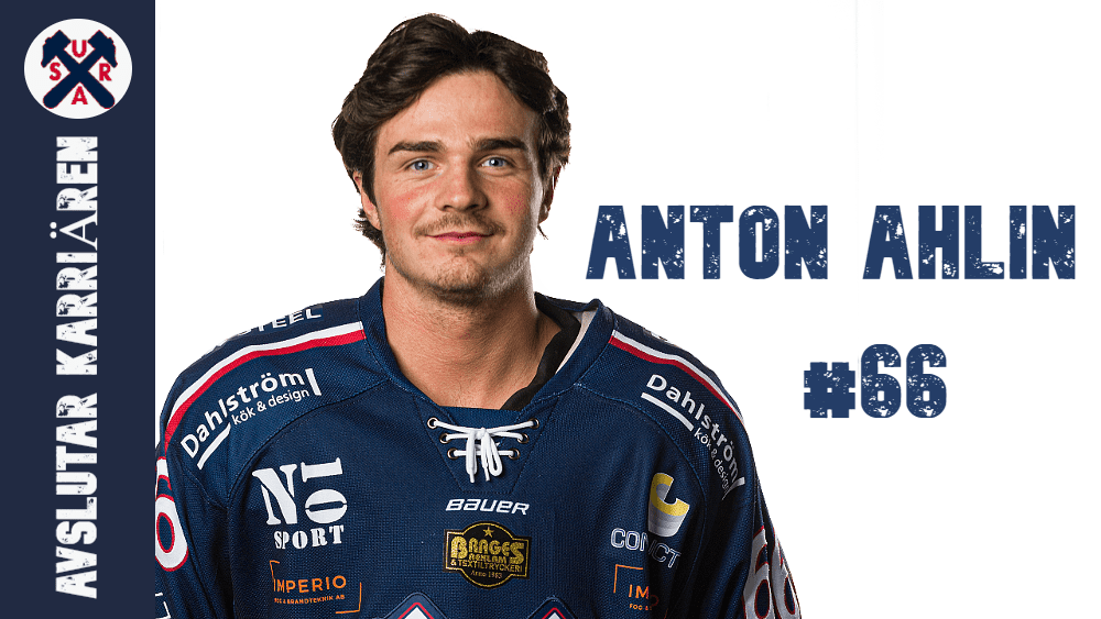 Anton Ahlin avslutar karriären - Hockeyettan.se