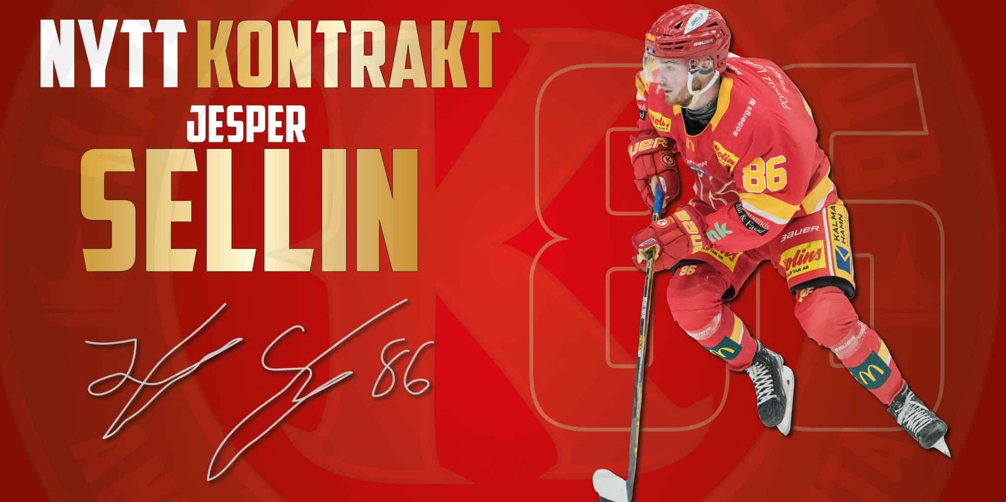 Jesper Sellin förlänger - Hockeyettan.se