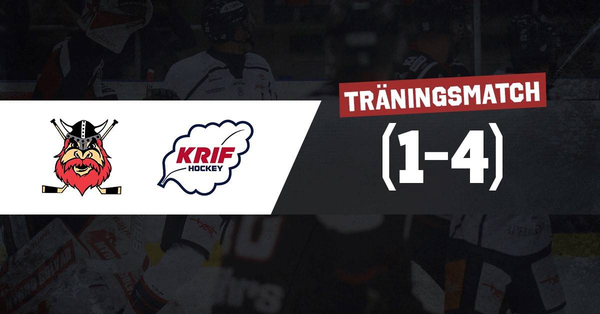 Highlights och intervju efter Nybro Vikings - KRIF Hockey - Hockeyettan.se