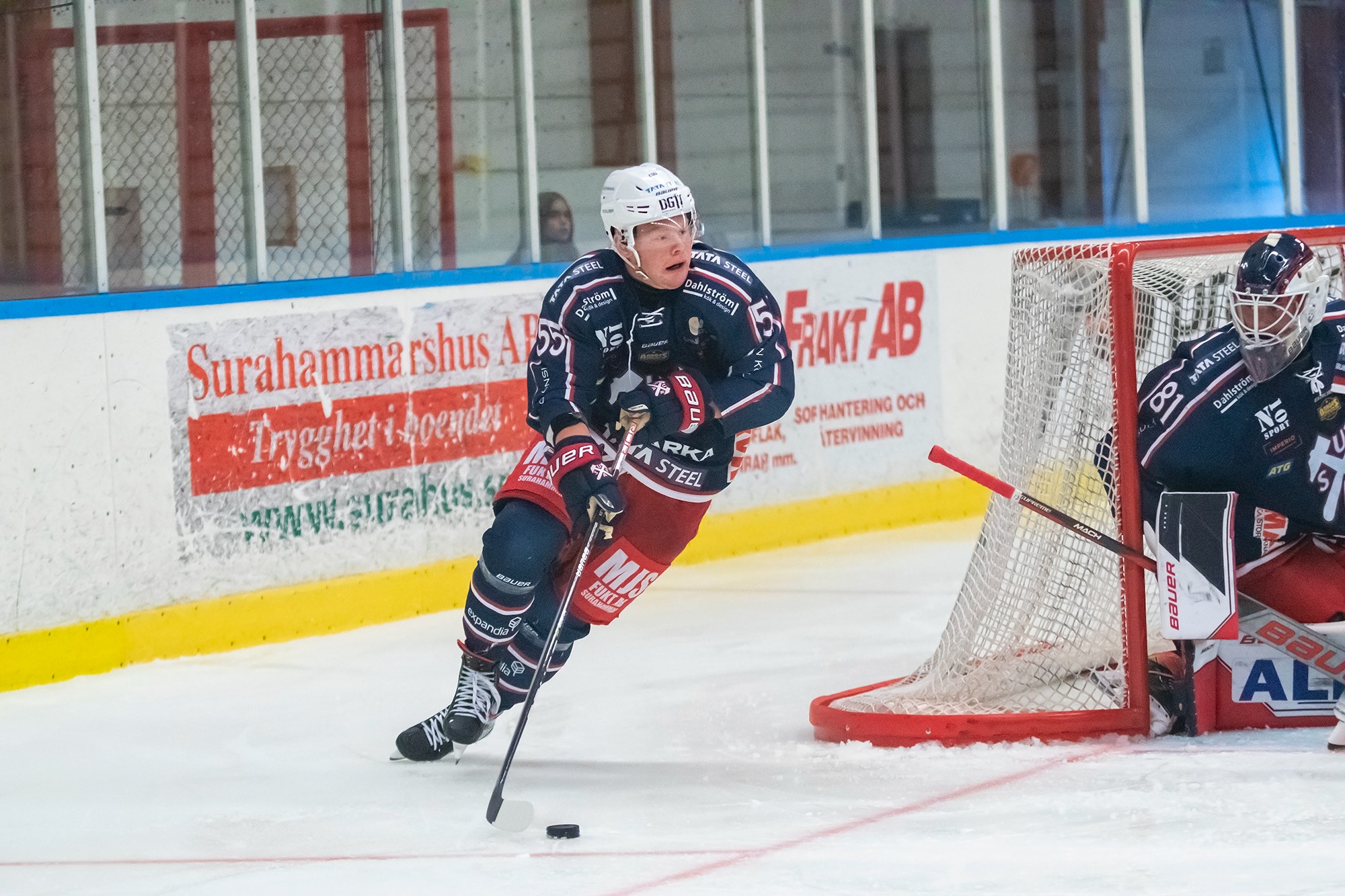 En poäng med hem efter tung tredjeperiod - Hockeyettan.se