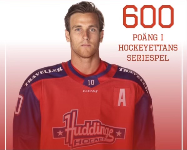 #10 Björn Jonason - 600 poäng! - Hockeyettan.se