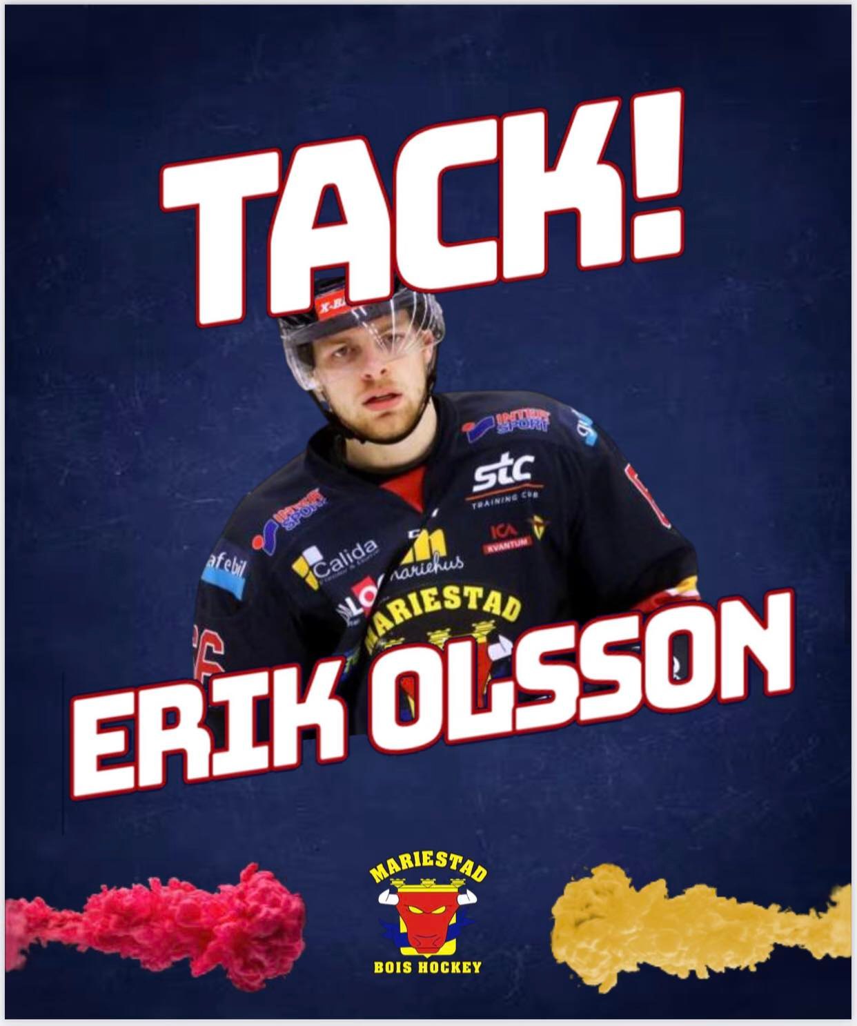Erik Olsson lägger skridskorna på hyllan - Hockeyettan.se