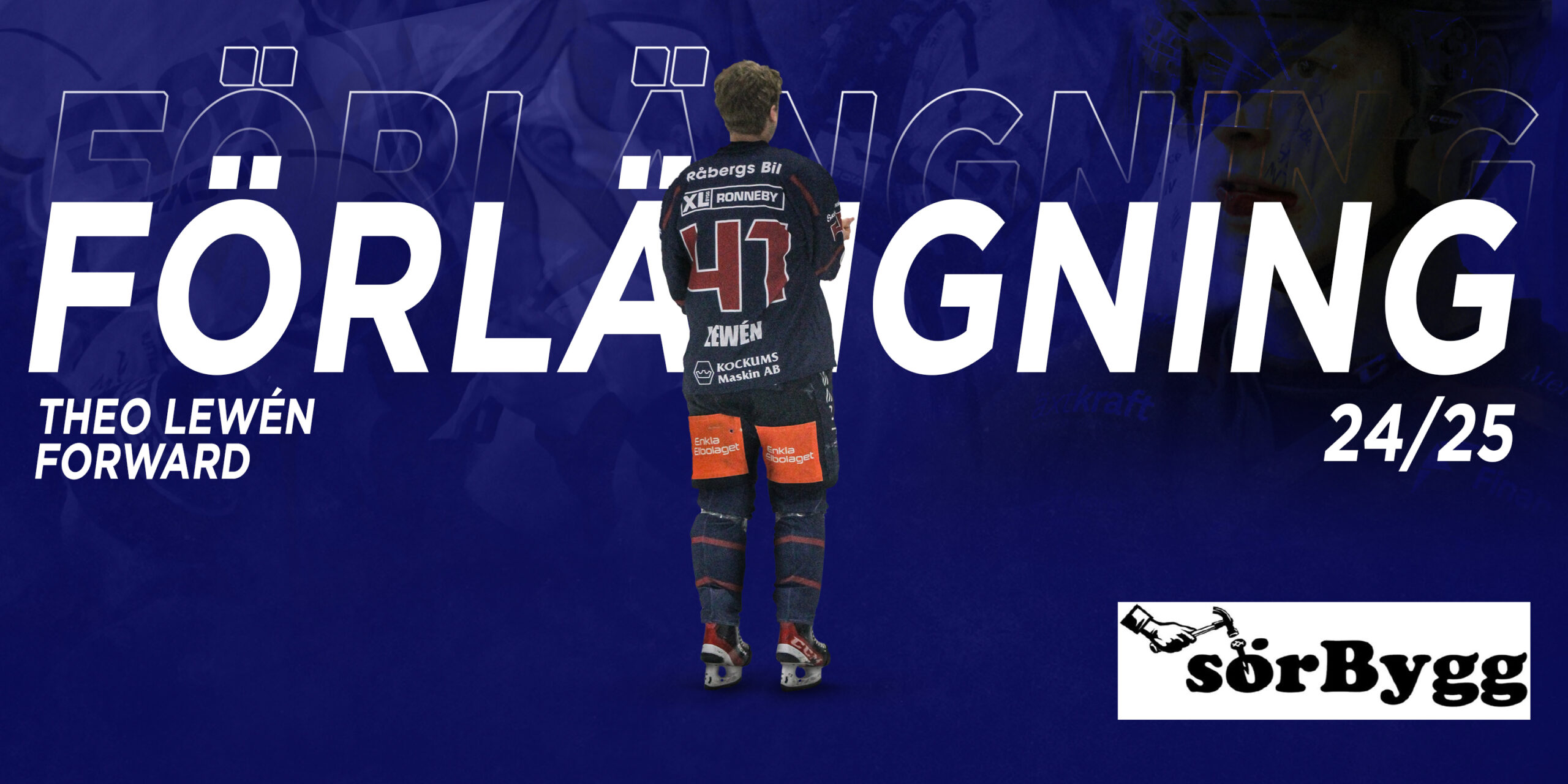 Theo Lewèn förlänger med KRIF - Hockeyettan.se