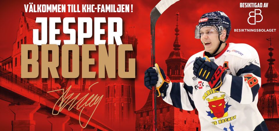 Jesper Broeng klar för Kalmar HC - Hockeyettan.se