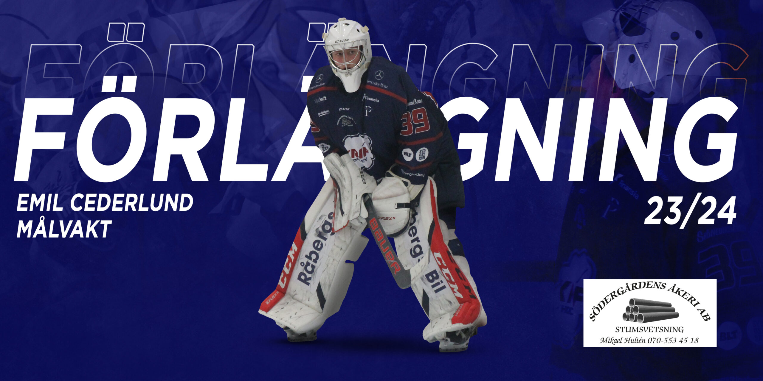 Emil Cederlund förlänger med KRIF - Hockeyettan.se