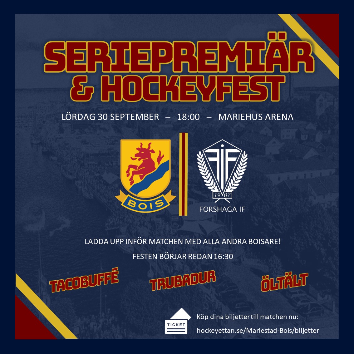 Seriepremiär & Hockeyfest! - Hockeyettan.se