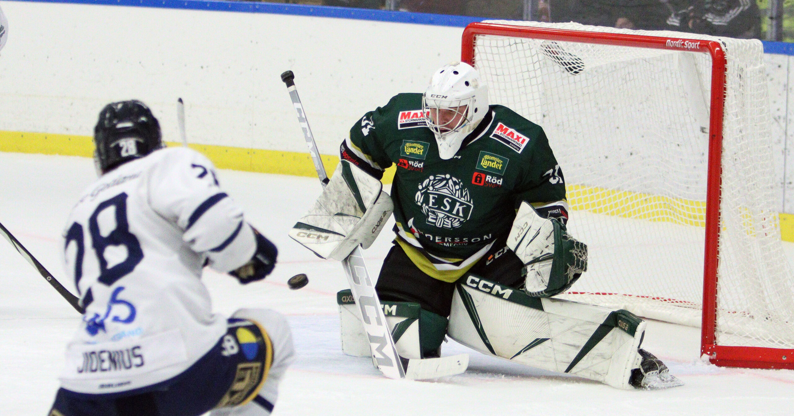 Visby/Roma förstörde feststämningen i Bahcohallen - Hockeyettan.se