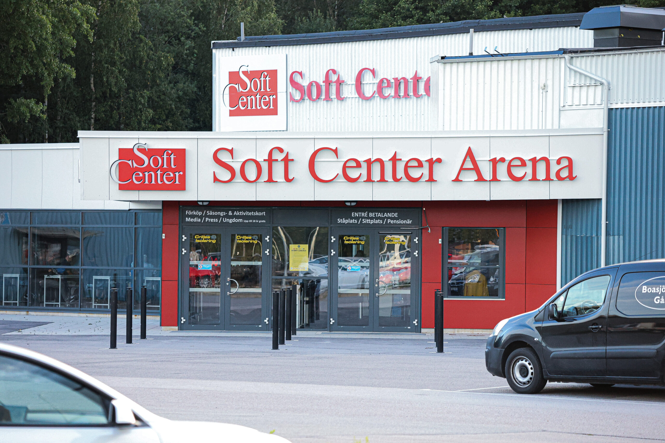 Soft Center Arena är kontantfri från och med nästa hemmamatch ...