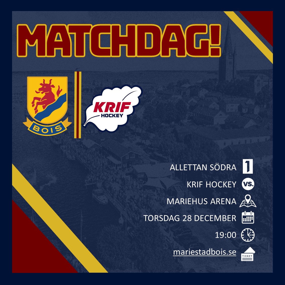 Matchdag BoIS-KRIF - Hockeyettan.se