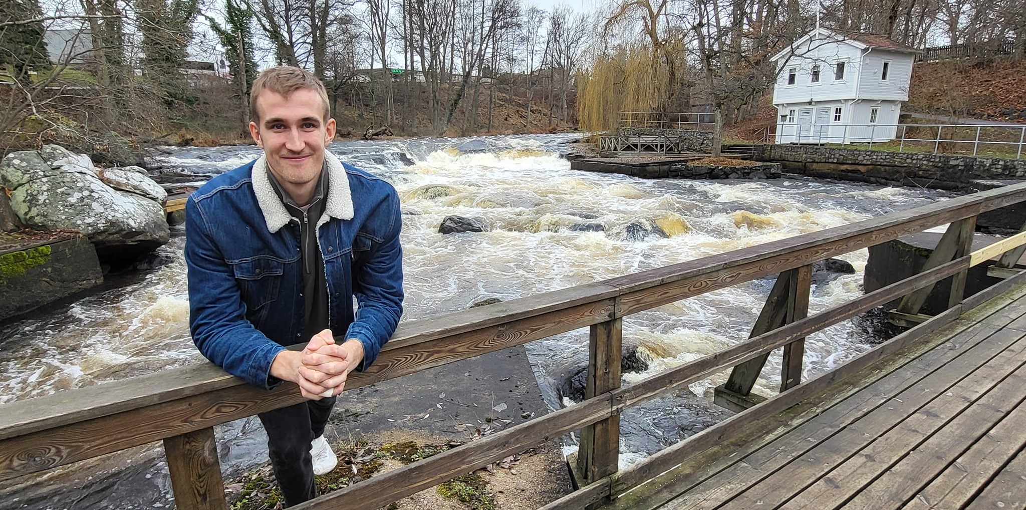 Goisets nye backbjässe trivs redan som fisken i Mörrumsån - Hockeyettan.se