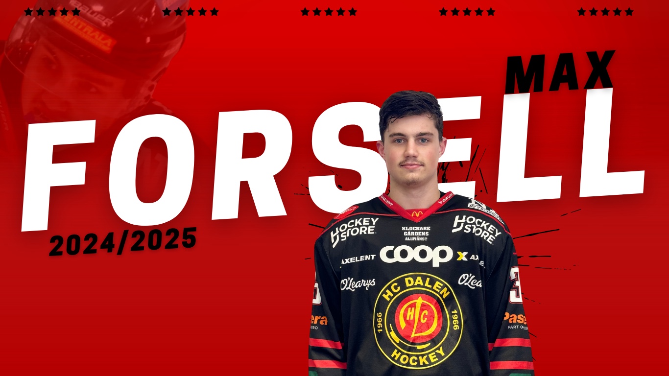 Max Forsell förlänger! - Hockeyettan.se