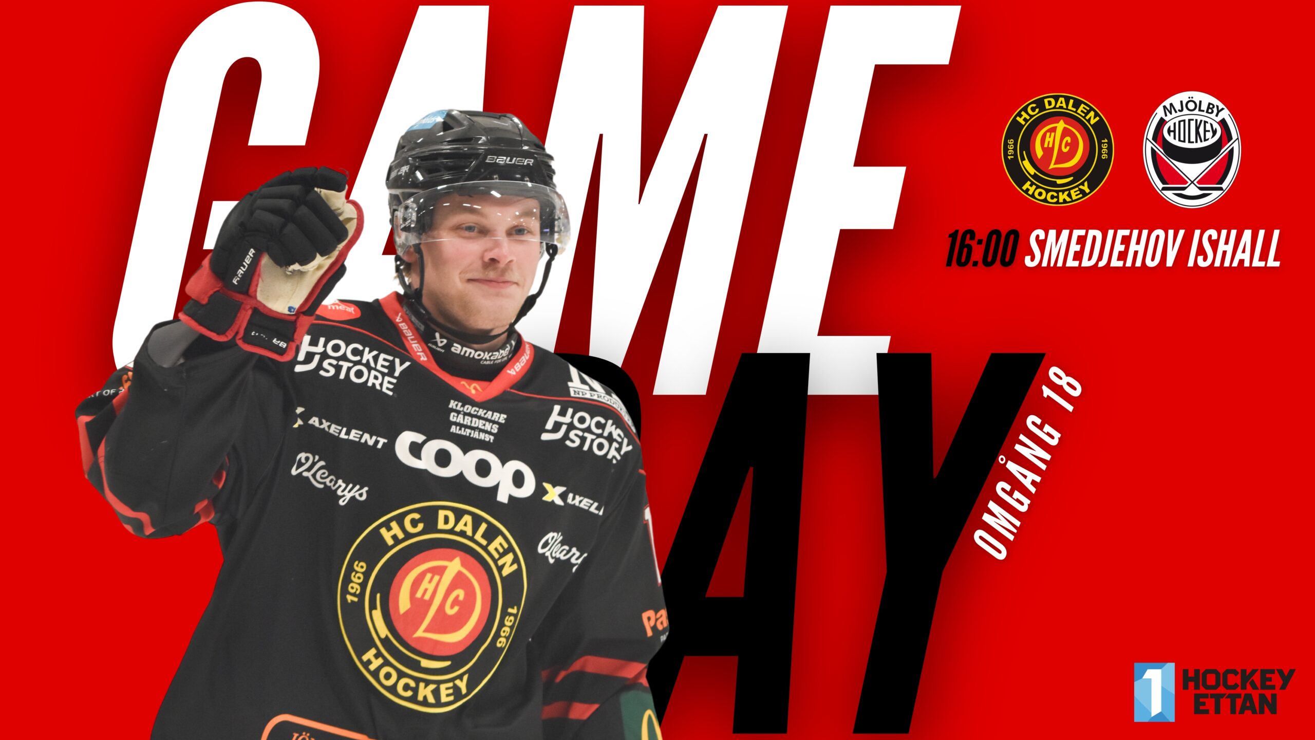 GAMEDAY HC DALEN - MJÖLBY HC - Hockeyettan.se