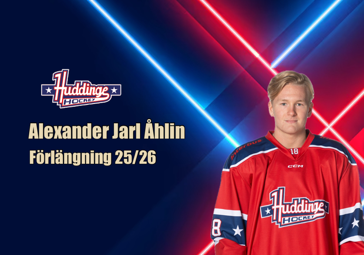 Alexander Jarl Åhlin förlänger 25/26 - Hockeyettan.se