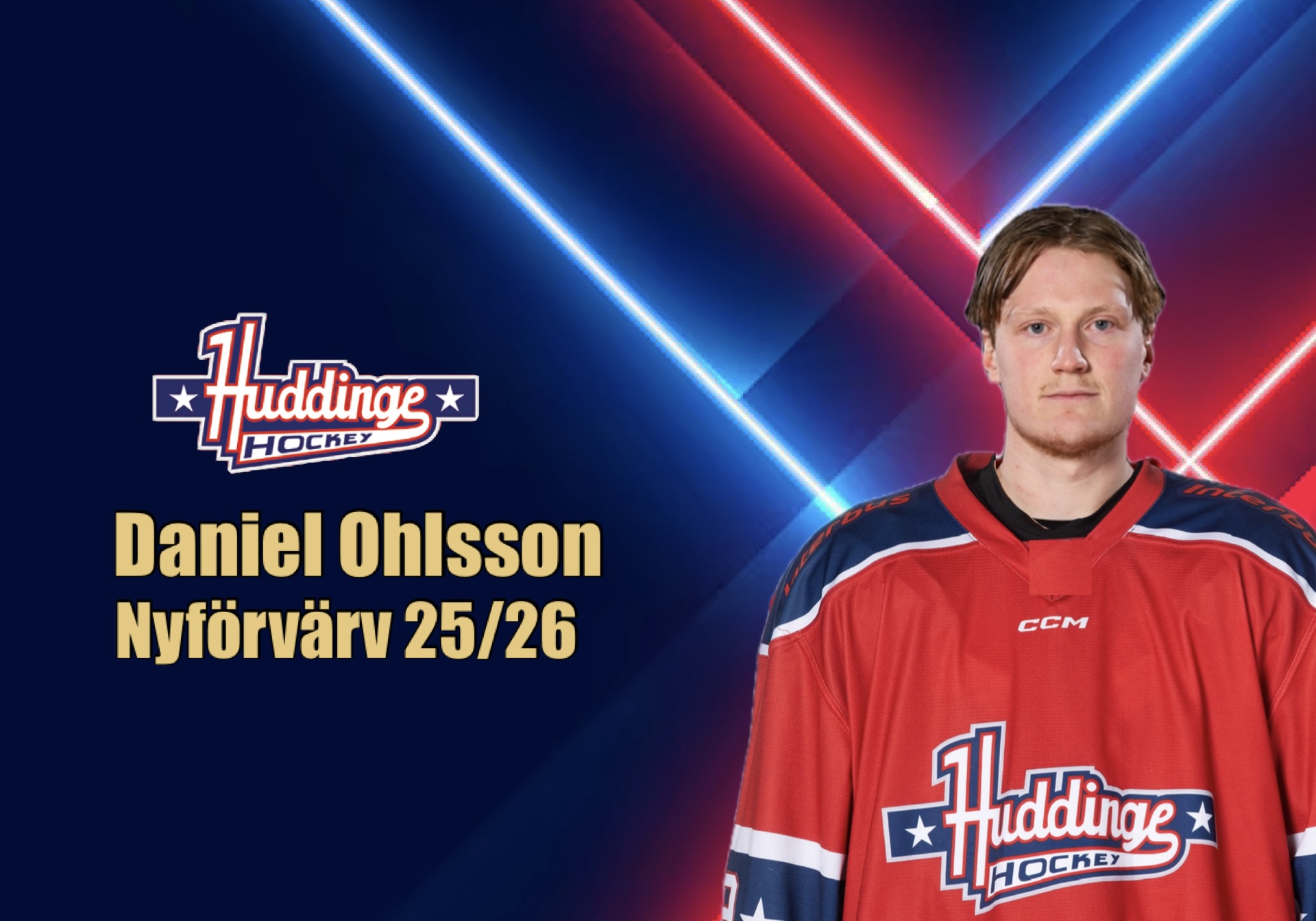 Daniel Ohlsson klar för Huddinge. - Hockeyettan.se