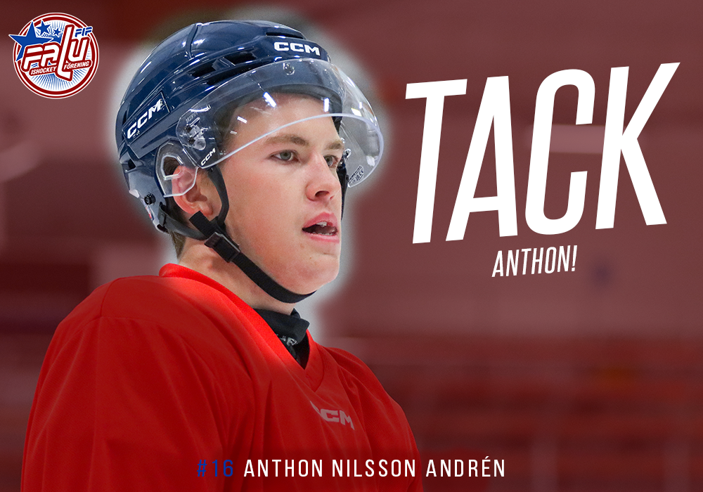 Anthon Nilsson Andrén lämnar Falu IF - Hockeyettan.se