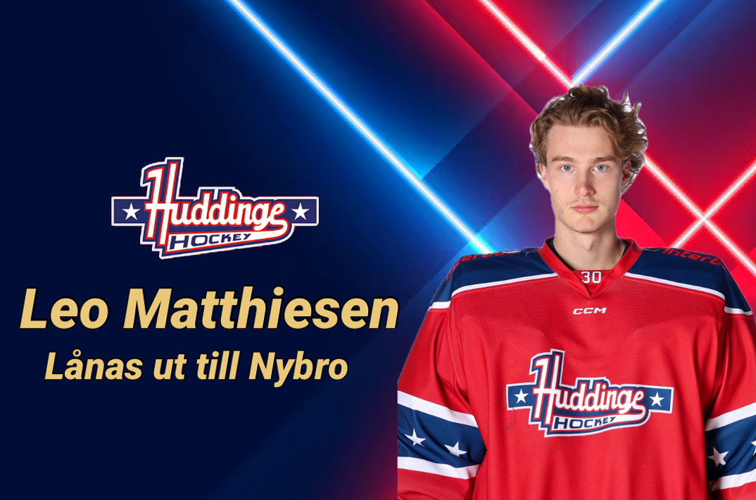Leo Matthiesen lånas ut till Allsvenska Nybro - Hockeyettan.se